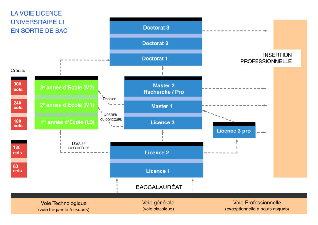 Panorama des filières post-bac - Enseignement Catholique